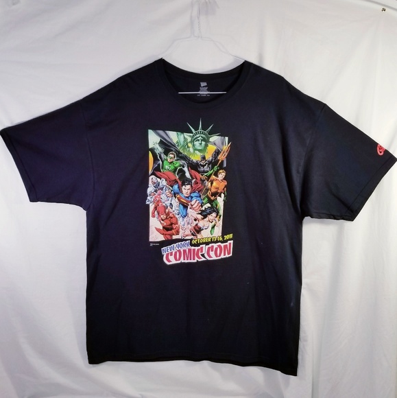Comic Con | Shirts | Comic Con New York 21 Shirt Size Xxl | Poshmark